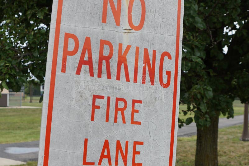 No parking stock photo. Image of parking, tree, poster - 255101214