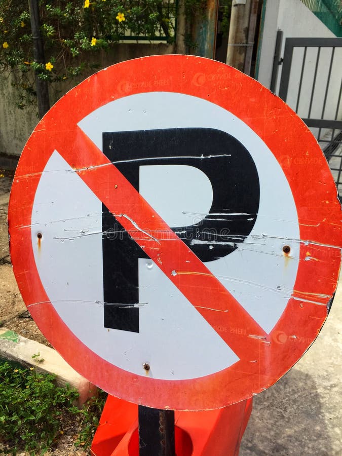 No parking signboard stock image. Image of italy, trentino - 171474131