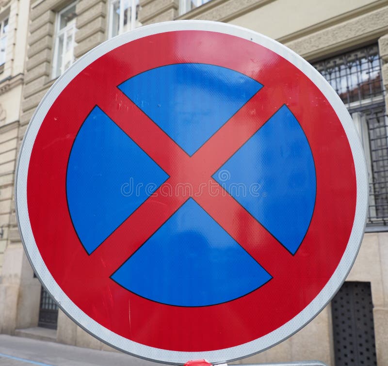 No Parking and No Stopping Sign Stock Image - Image of sign, street ...