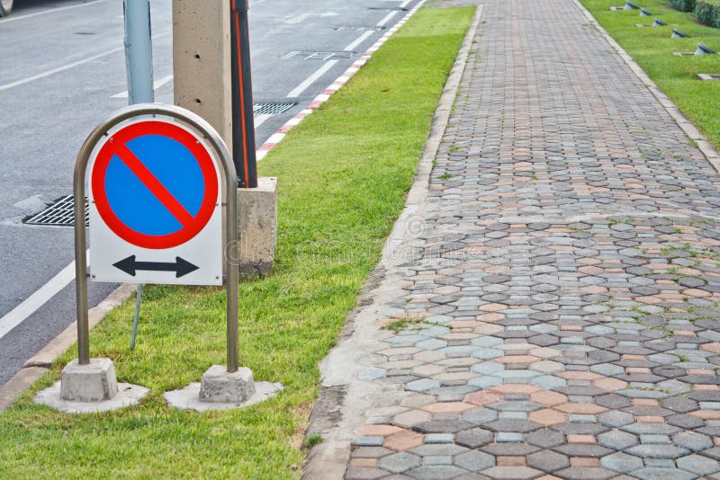 No parking traffic sign stock photo. Image of pedestrian - 25900314
