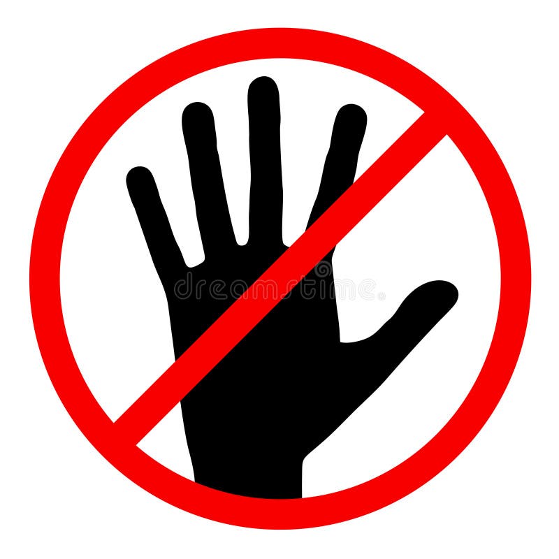 No pass sign stock vector. Illustration of stop, membership - 61662233