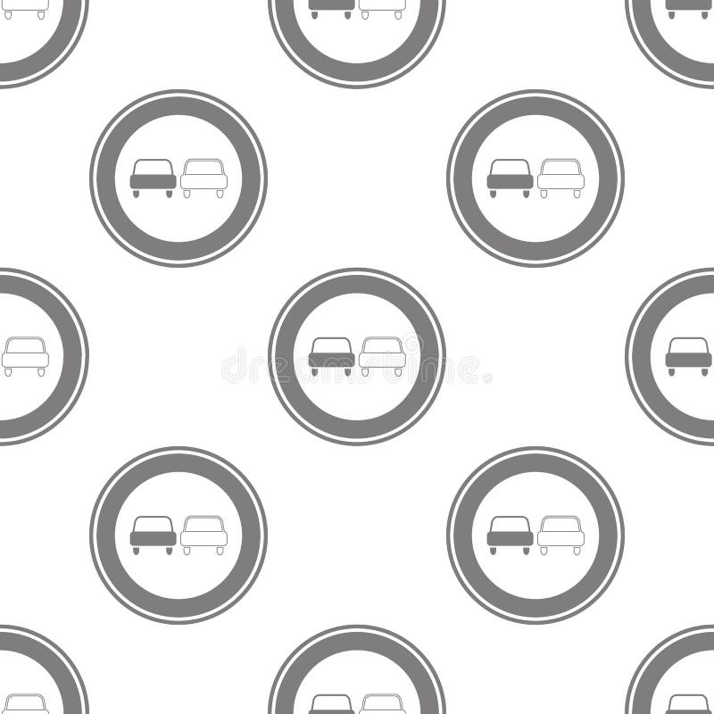 No Passing Traffic Icon. Element of Minimalistic Icons for Mobile ...