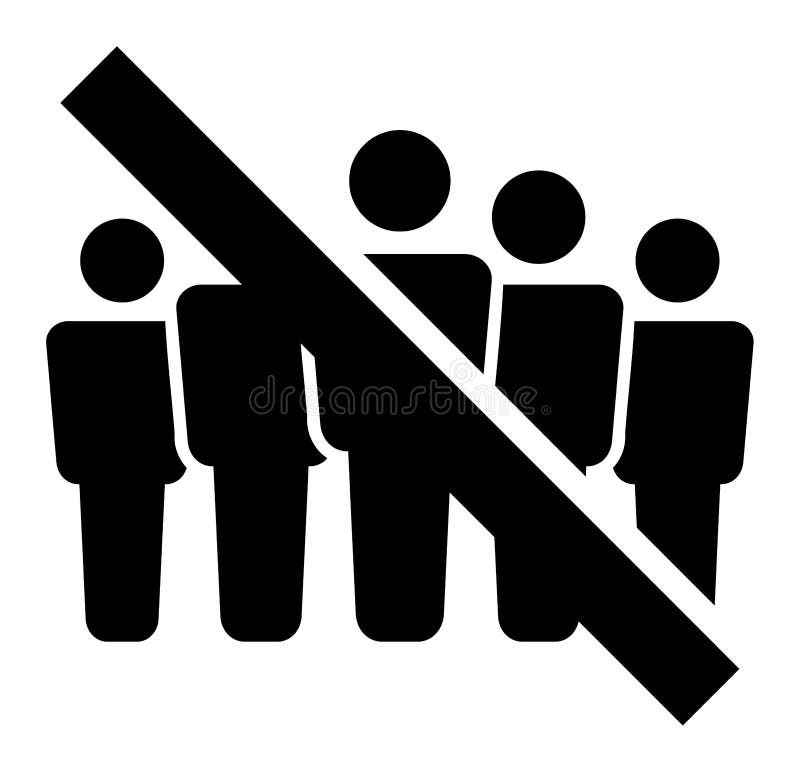 No People Allowed Icon Stock Illustrations – 961 No People Allowed Icon ...