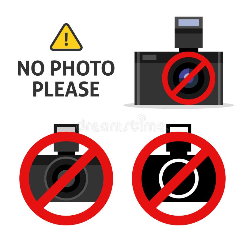 No Camera Sign Stock Illustrations – 4,839 No Camera Sign Stock ...