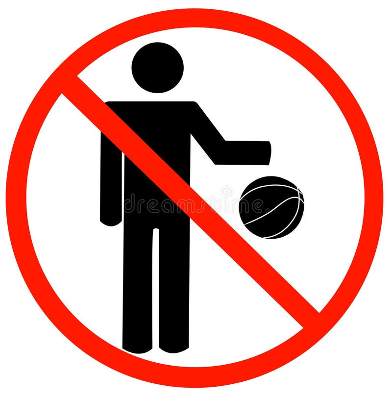 No Playing Allowed Royalty Free Stock Photography - Image: 4817467