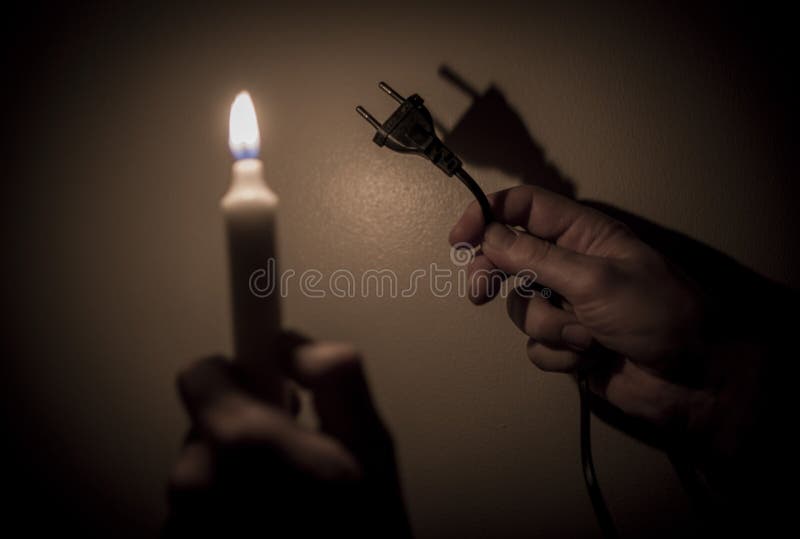 No Power! stock image. Image of hand, dark, brown, light - 107665547