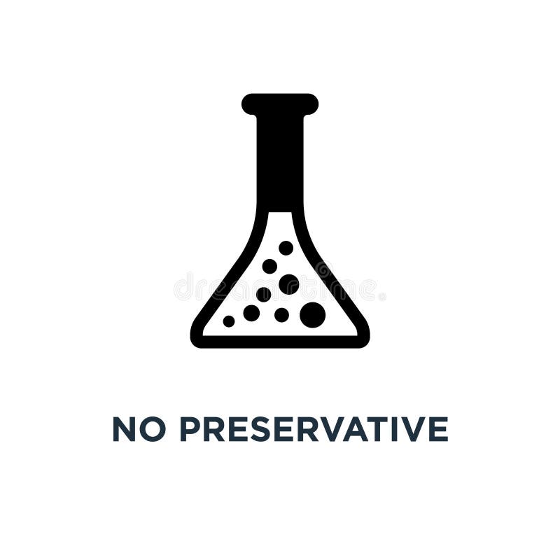 No Preservative Icon - Vector Illustration. Stock Vector - Illustration ...