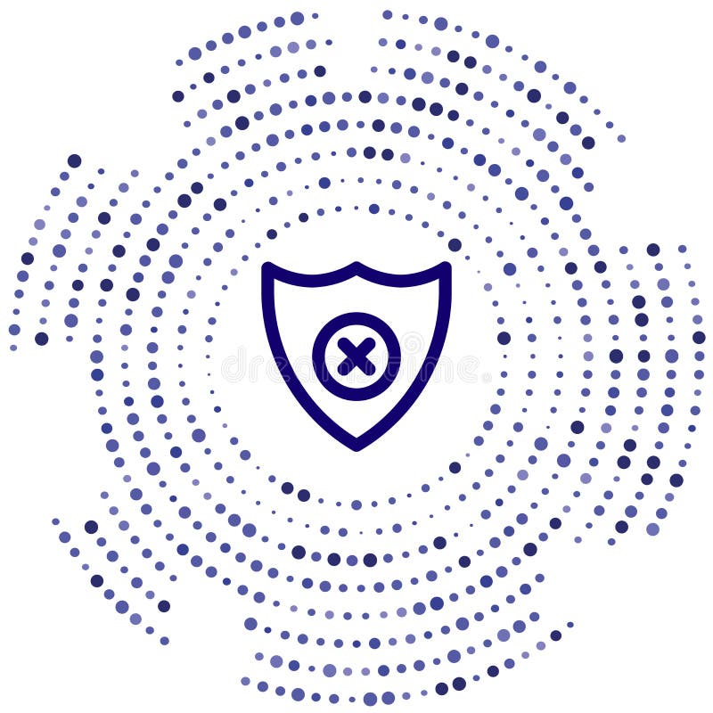 No Protection Vector Icon. No Protection Editable Stroke Stock Vector ...