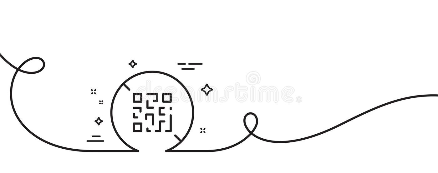 One Line Qr Stock Illustrations – 65 One Line Qr Stock Illustrations ...