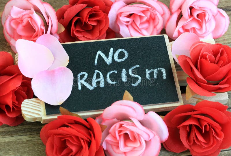No racism stock image. Image of perception, chalkboard - 46658243