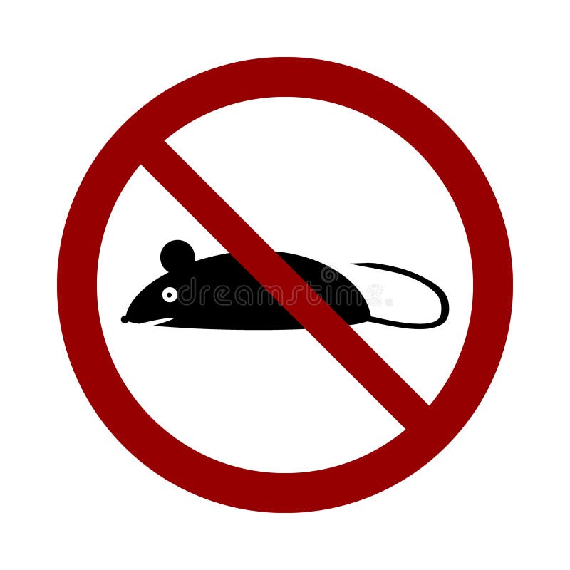 Prohibition Sign Rat Stock Illustrations – 153 Prohibition Sign Rat ...