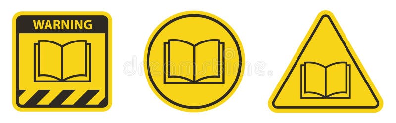 No Read a Book Icons Sign Isolate on White Background,Vector ...