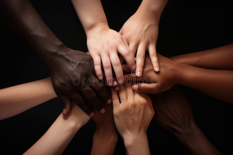No Room for Racism Concept Abstract Background Wallpaper Stock ...