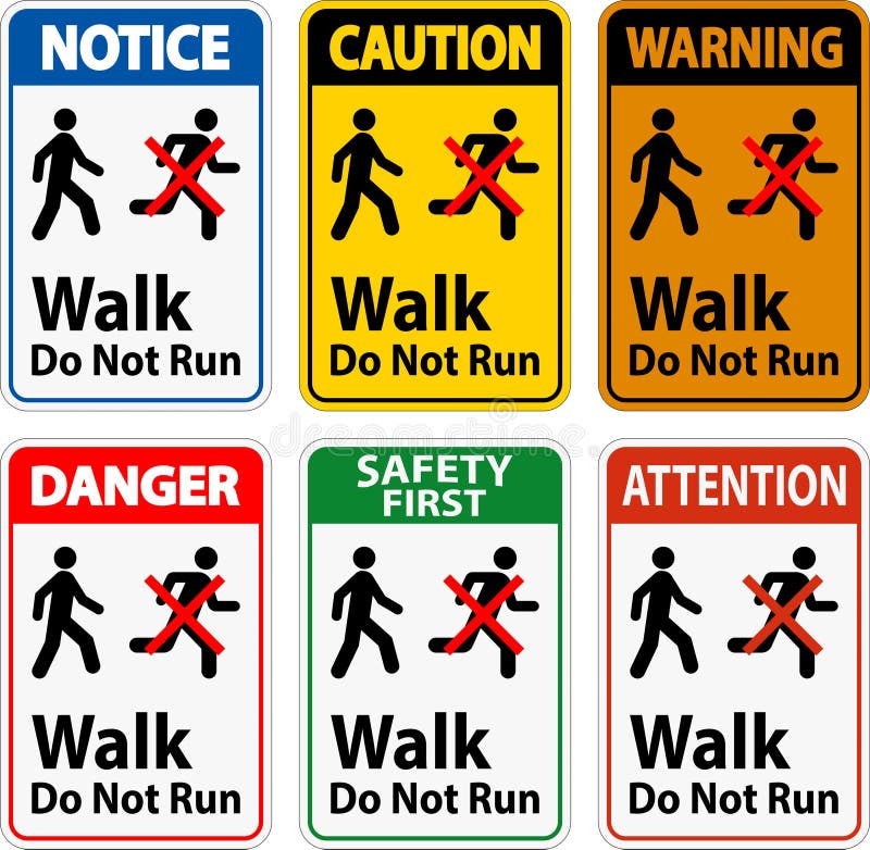 Illustration Not Run Walk Stock Illustrations – 272 Illustration Not ...