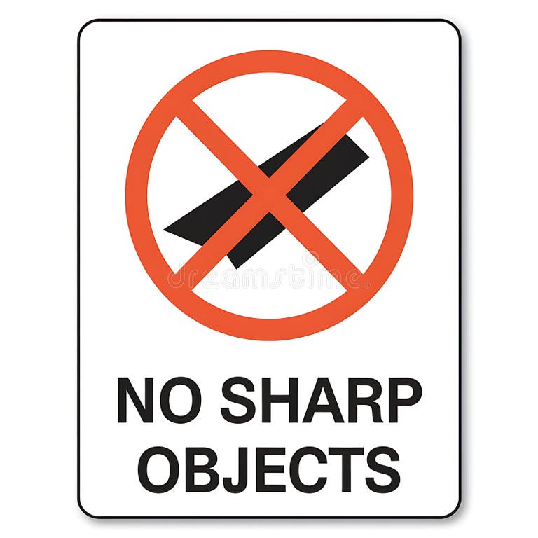 No Sharp Objects Stock Illustrations – 183 No Sharp Objects Stock ...