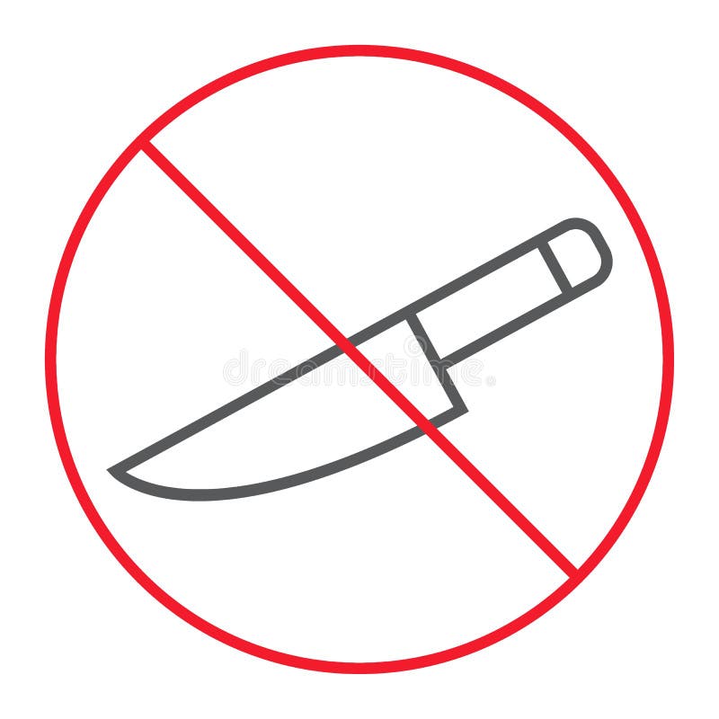 No Sharp Object Sign Stock Illustrations – 431 No Sharp Object Sign ...