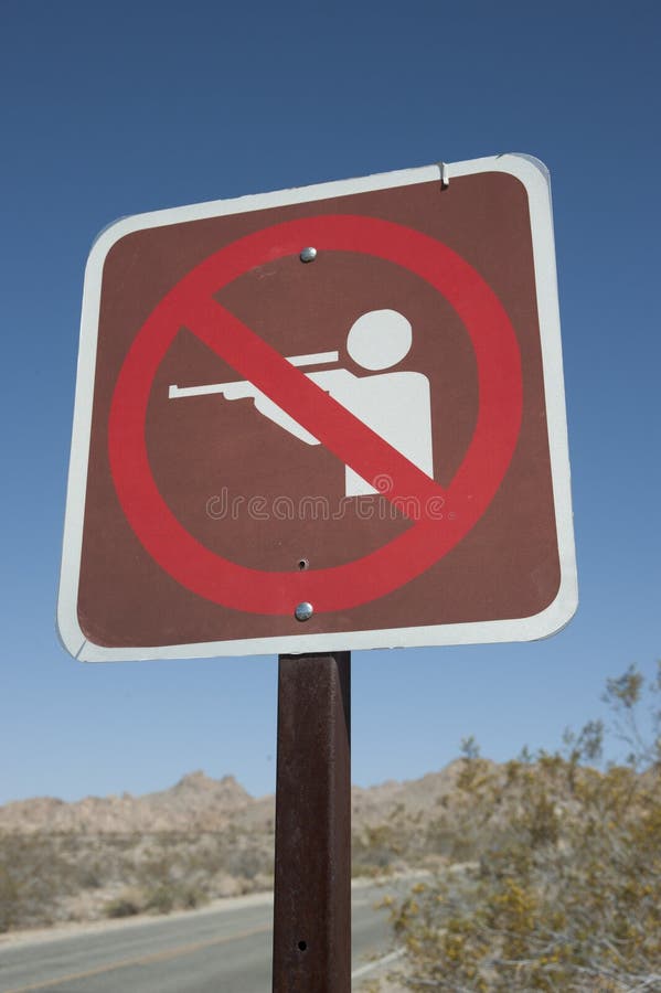 No shooting sign stock photo. Image of signs, warning - 31048158