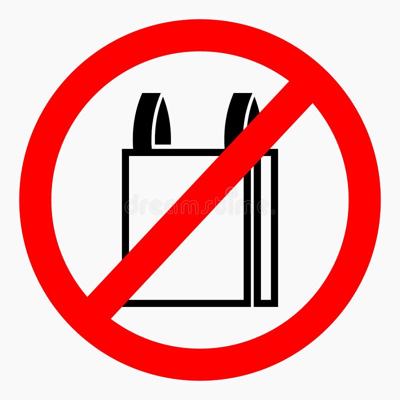 No shopping icon stock vector. Illustration of sell - 268620674