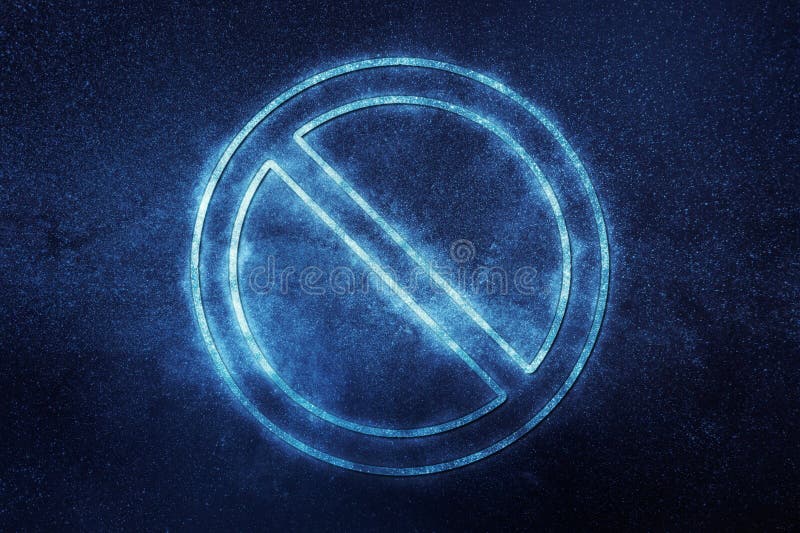 No Sign or No Symbol, Prohibition and Restriction, Censorship Stock ...