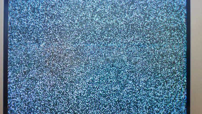 No Signal TV, Texture with Television Grainy Noise Effect for ...