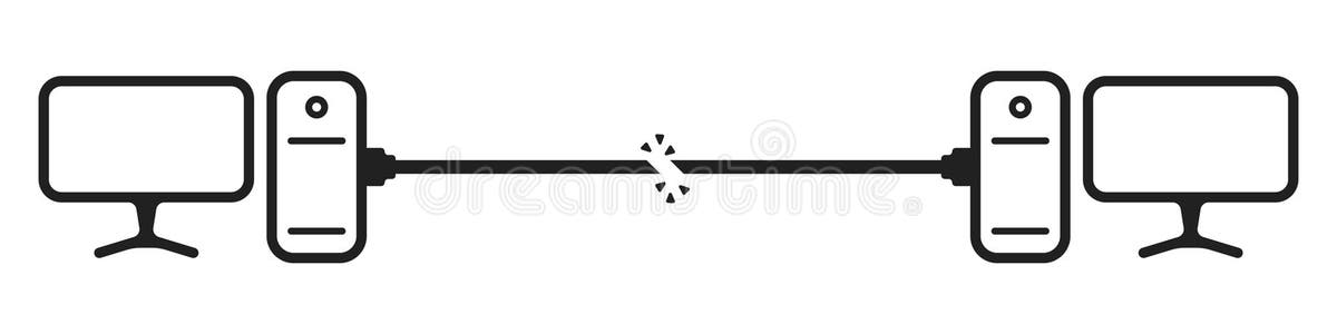 Computers Connection Stock Illustrations – 9,904 Computers Connection ...