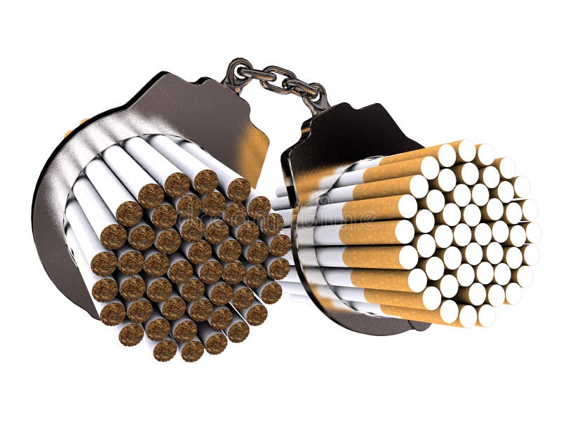 Smoking computer cartoon stock illustration. Illustration of character ...