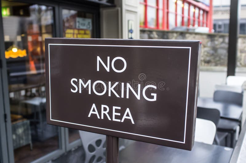 No Smoking Area stock image. Image of smokers, area, prevent - 29487615