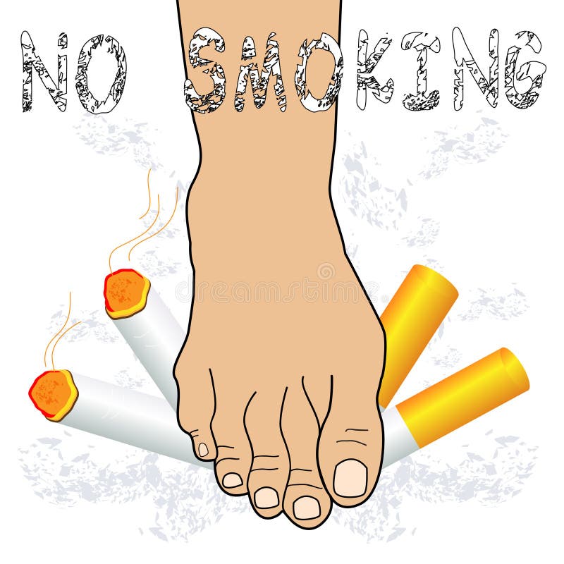 No smoking stock vector. Illustration of human, healthcare - 42706979