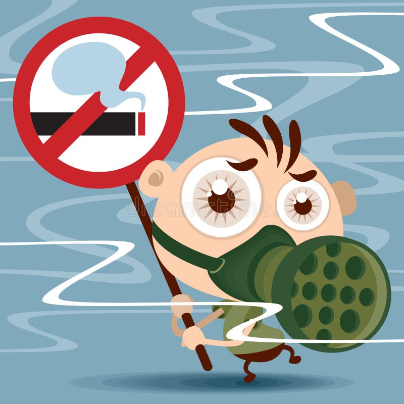 No Smoking stock vector. Illustration of tobacco, cartoon - 51902683