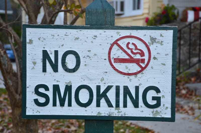 No Smoking sign stock photo. Image of unhealthy, tobacco - 88075398