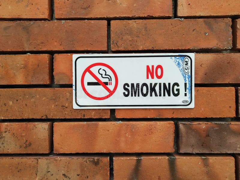 Warning signs stock image. Image of signage, stuck, brick - 278937319