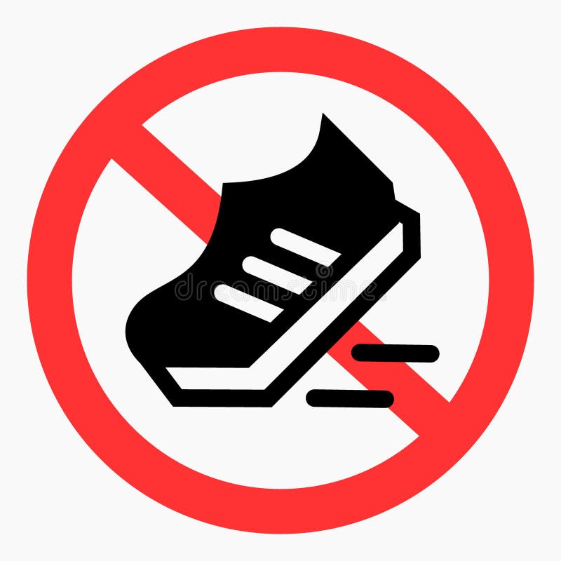 Do Not Run Icon Stock Illustrations – 266 Do Not Run Icon Stock ...