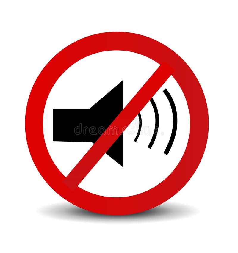 No Sound Speaker Icon Vector Illustration Stock Vector - Illustration ...