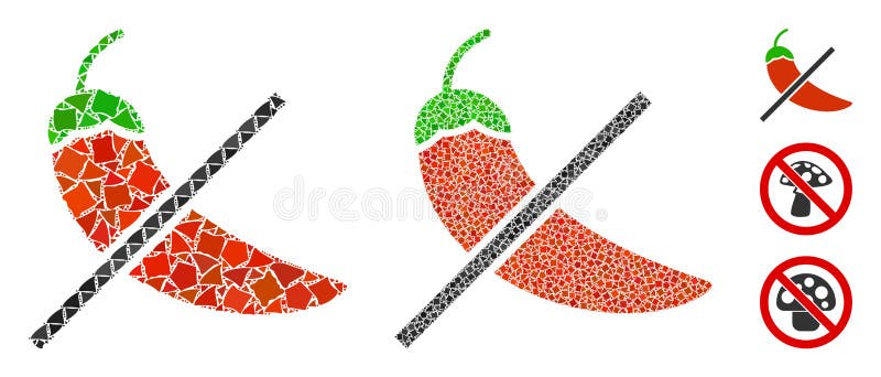No Spice Composition Icon of Tuberous Parts Stock Vector - Illustration ...