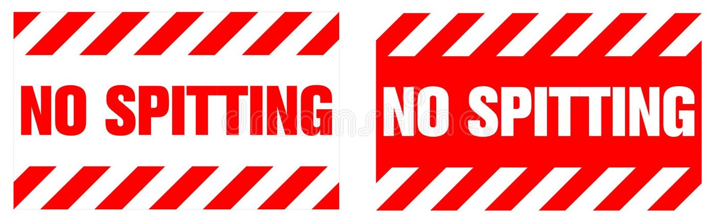 No Spitting Stock Illustrations – 49 No Spitting Stock Illustrations ...