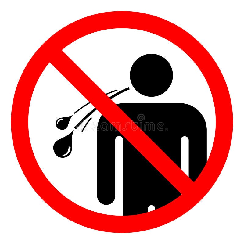 Clipart Of Child Spitting