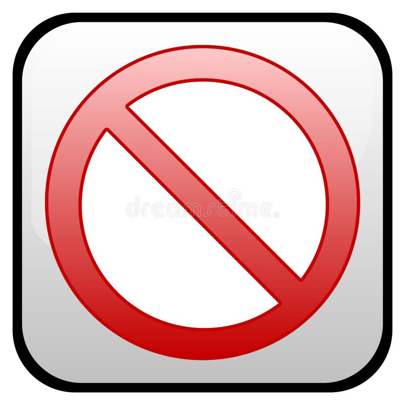 Restriction sign stock vector. Illustration of shut, street - 10884347