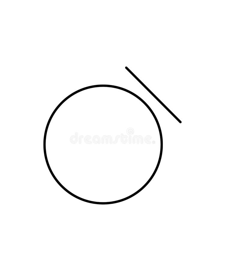 Laundry Symbol Icon / Line Dry in Shade Stock Vector - Illustration of ...