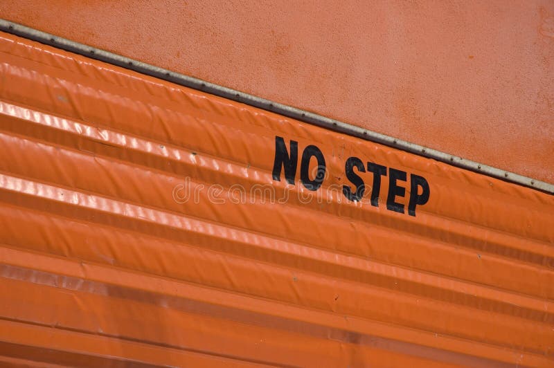 NO STEP stock image. Image of toes, info, caution, dance - 14847663