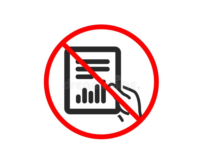 Report Document Icon. Analysis Chart. Vector Stock Vector ...