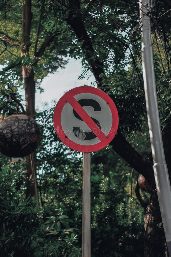 No stop sign board. stock photo. Image of stop, park - 205659188