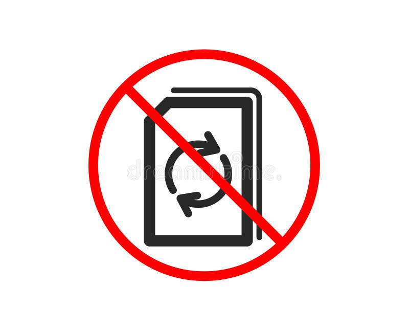 Update Document Icon. Refresh File Sign. Vector Stock Vector ...