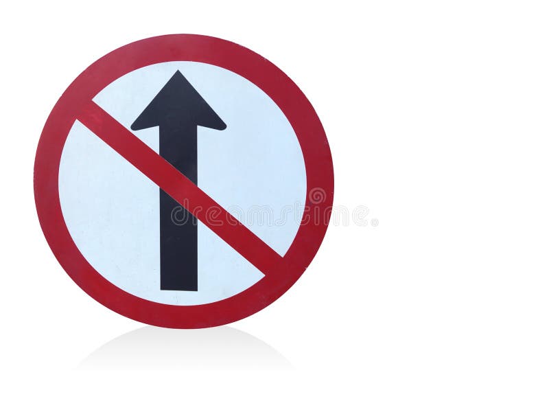 Straight sign stock photo. Image of texture, outdoor - 51739866