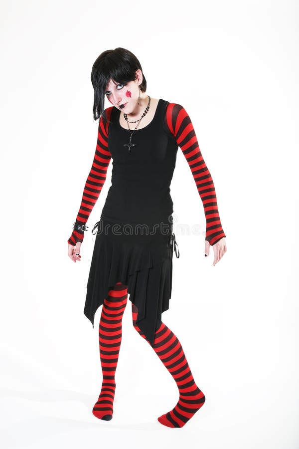 Gothic puppet girl stock photo. Image of creative, glamour - 53744072