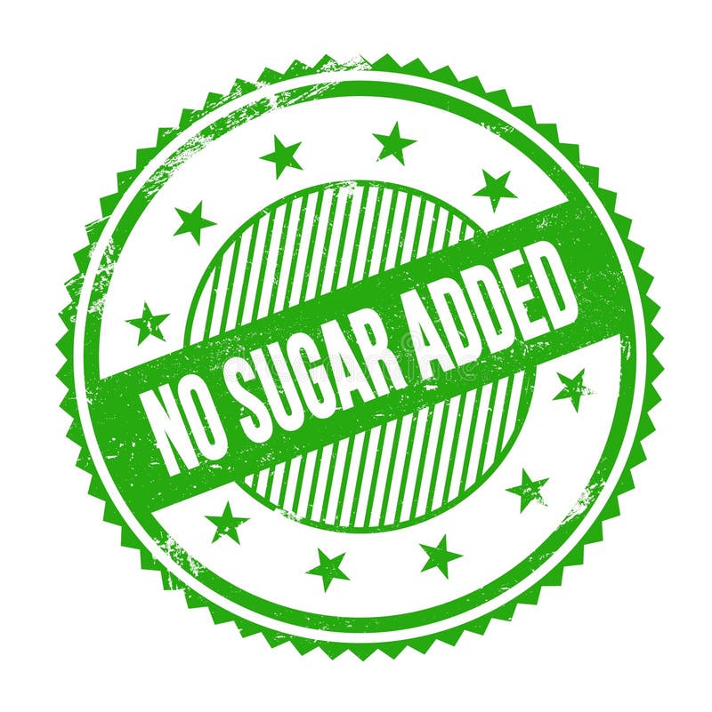 No sugar added stamp stock vector. Illustration of stencil - 136895369