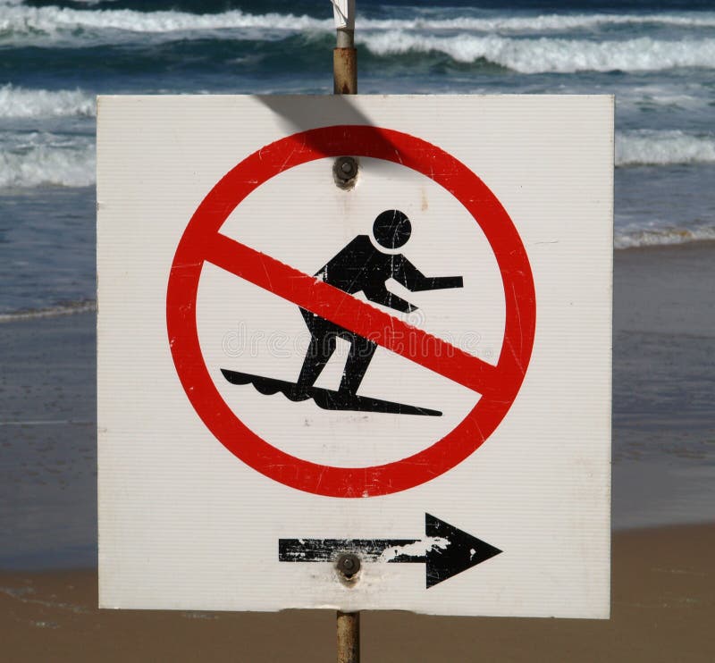 No surfing sign stock image. Image of flag, cloud, surf - 87301783