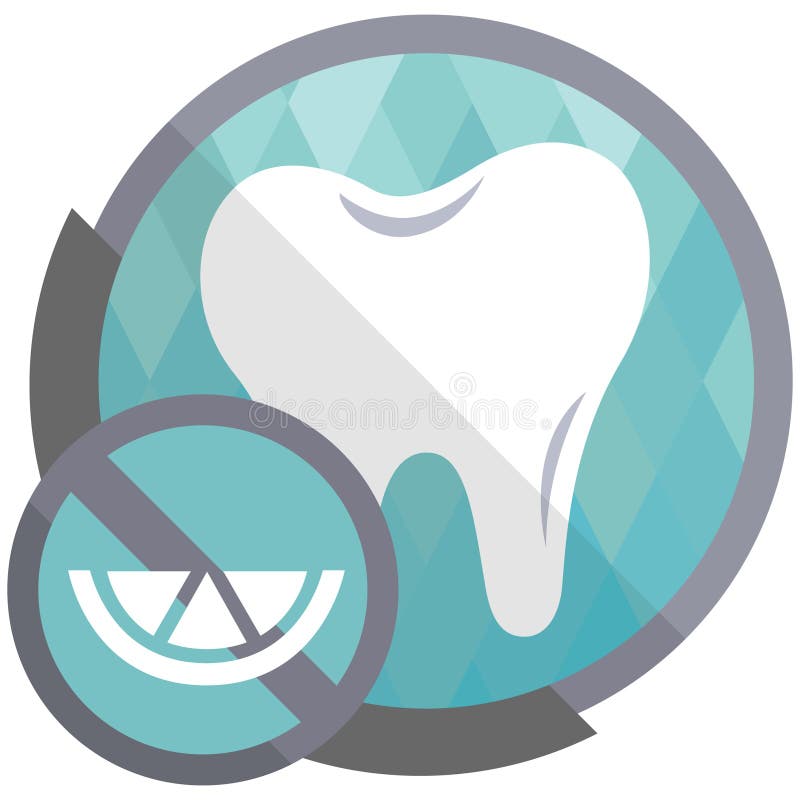 No Sweet Food Sign. Vector Illustration Decorative Design Stock Vector ...