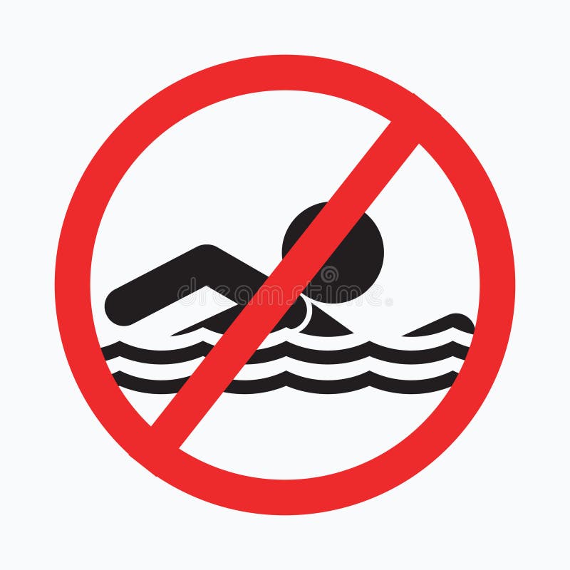 No Swimming Vector Stock Illustrations – 1,091 No Swimming Vector Stock ...