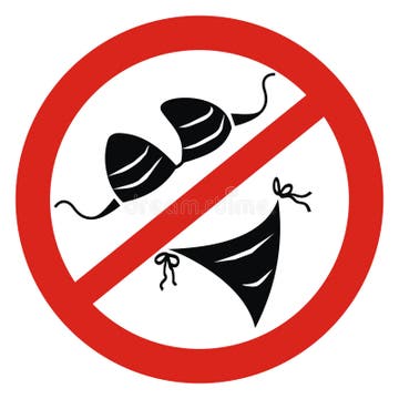 No Bathing Sign Stock Illustrations – 30 No Bathing Sign Stock ...