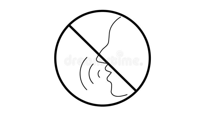 Ban Black Silhouette Stock Illustrations – 8,203 Ban Black Silhouette ...